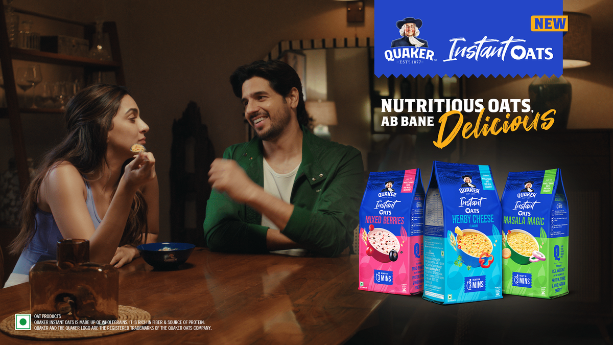 Sid, Kiara, and a new launch: Here’s how Quaker is taking oats beyond breakfast