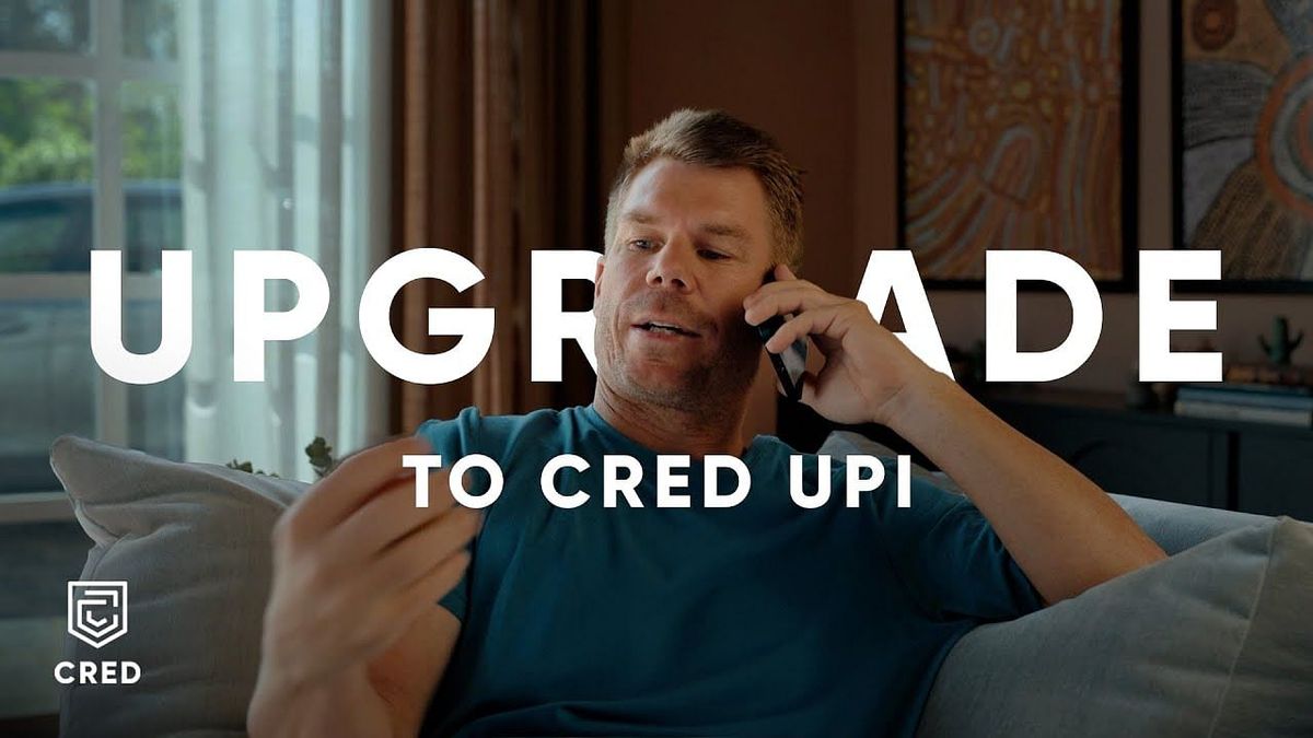 David Warner tries his hands at cinema in this CRED ad