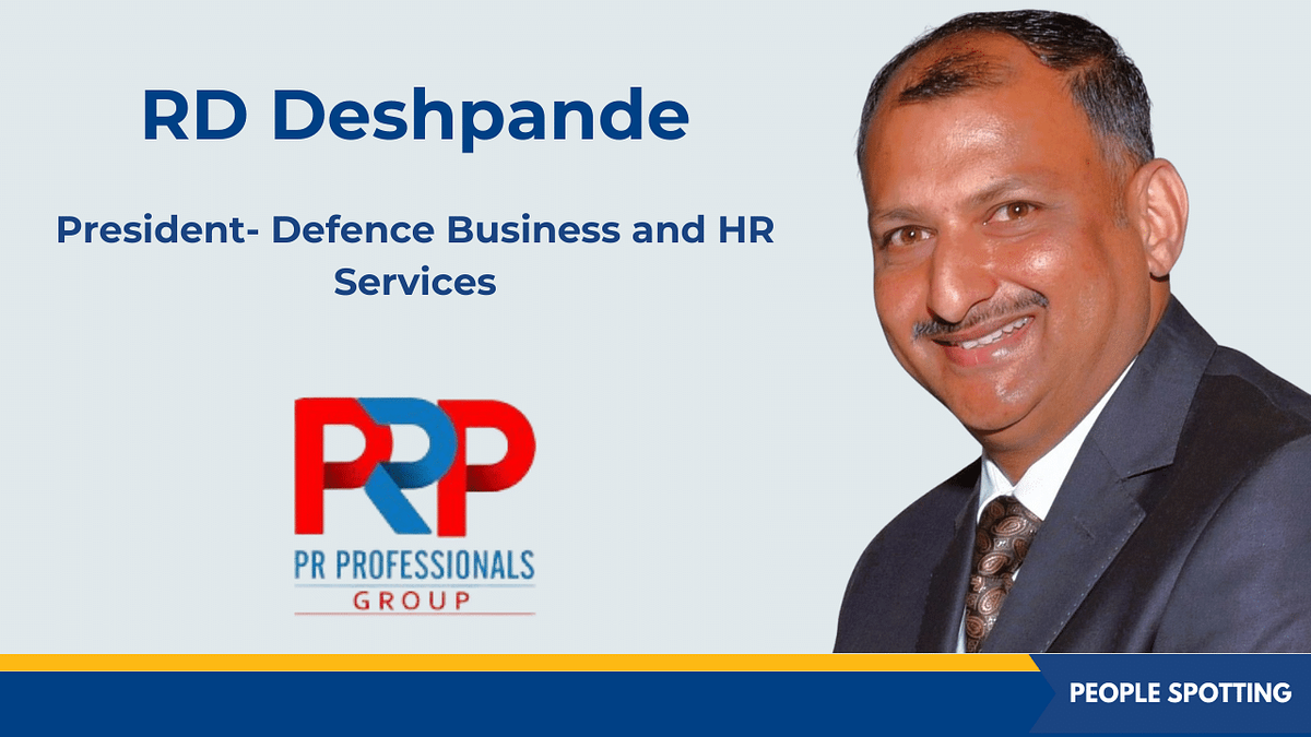 WinCo RD Deshpande joins PR Professionals as president of defence ...