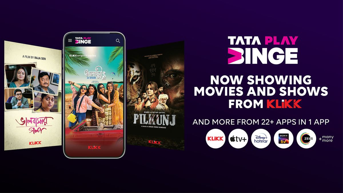 Tata Play Binge partners with KLiKK
