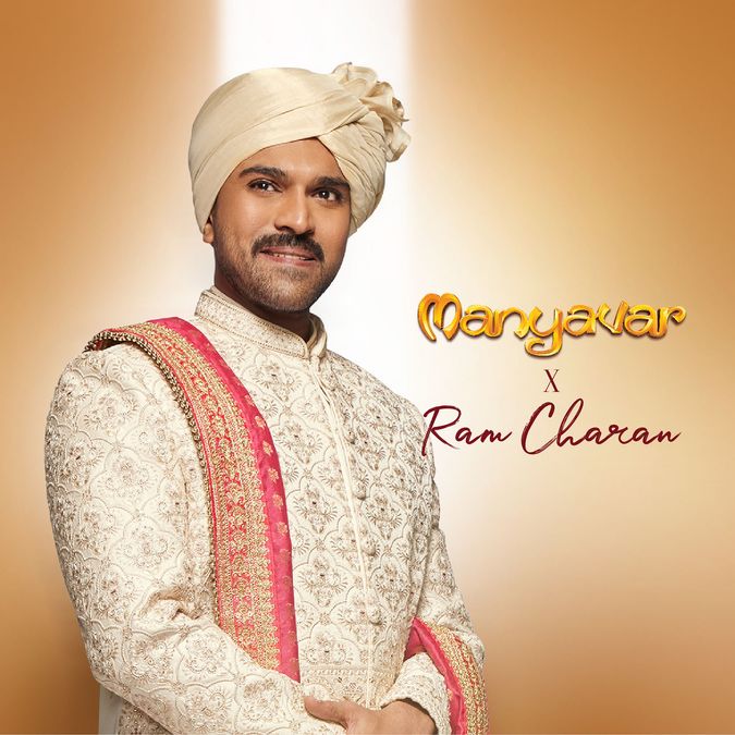 Ram Charan is Manyavar's new brand ambassador