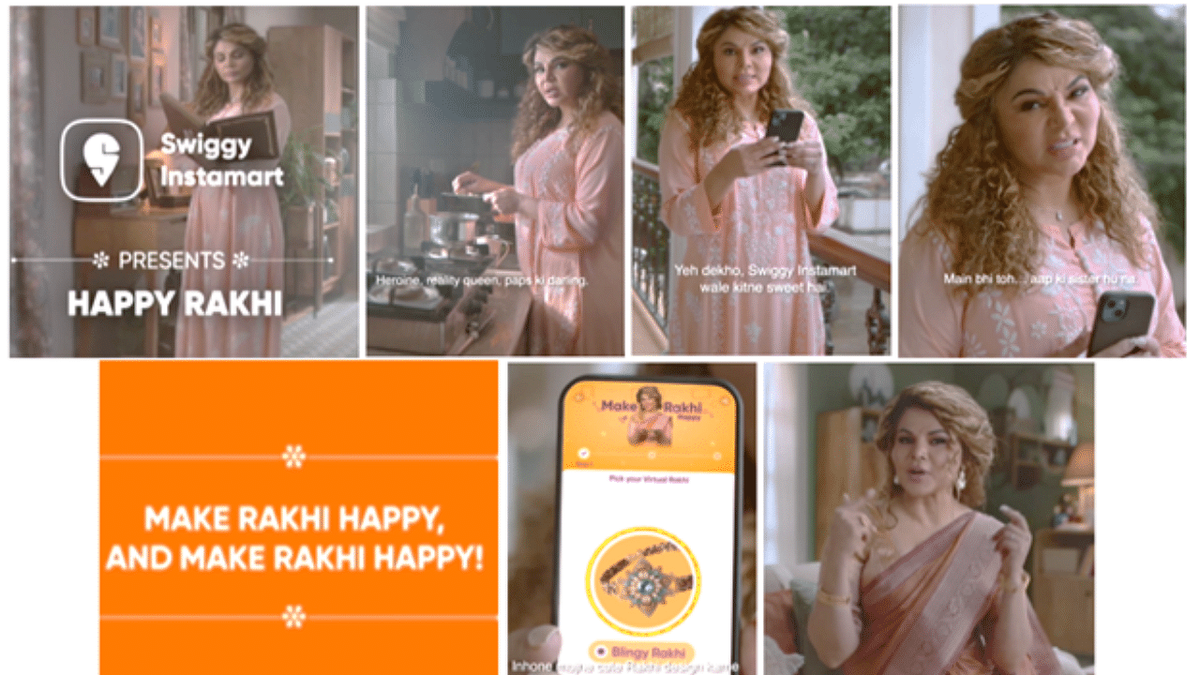 Swiggy Instamart's new ad asks 'Is Rakhi Sawant Happy This Rakhi?'