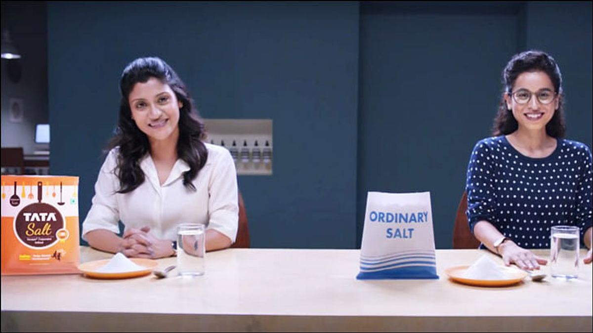 Split-screen advertising format makes a comeback in Tata Salt's new TVC