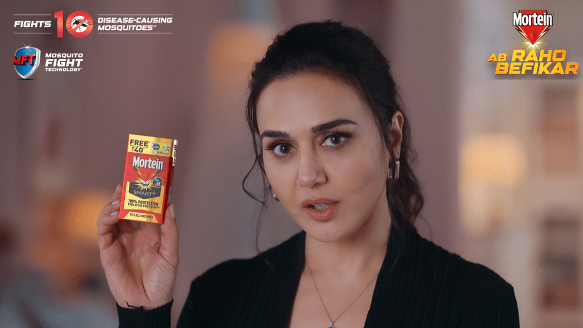 Preity Zinta stars in Mortein's 'Ab Raho Befikar' campaign