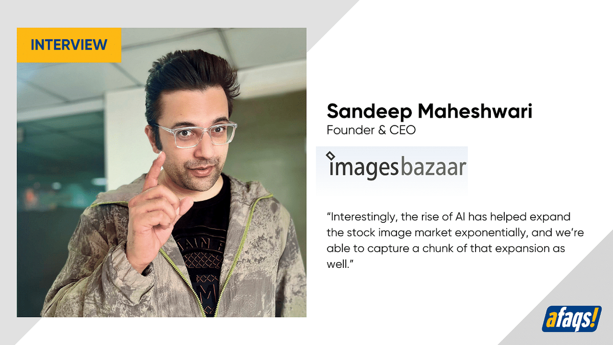 Focussed on content that AI can’t create: ImagesBazaar’s CEO Sandeep ...