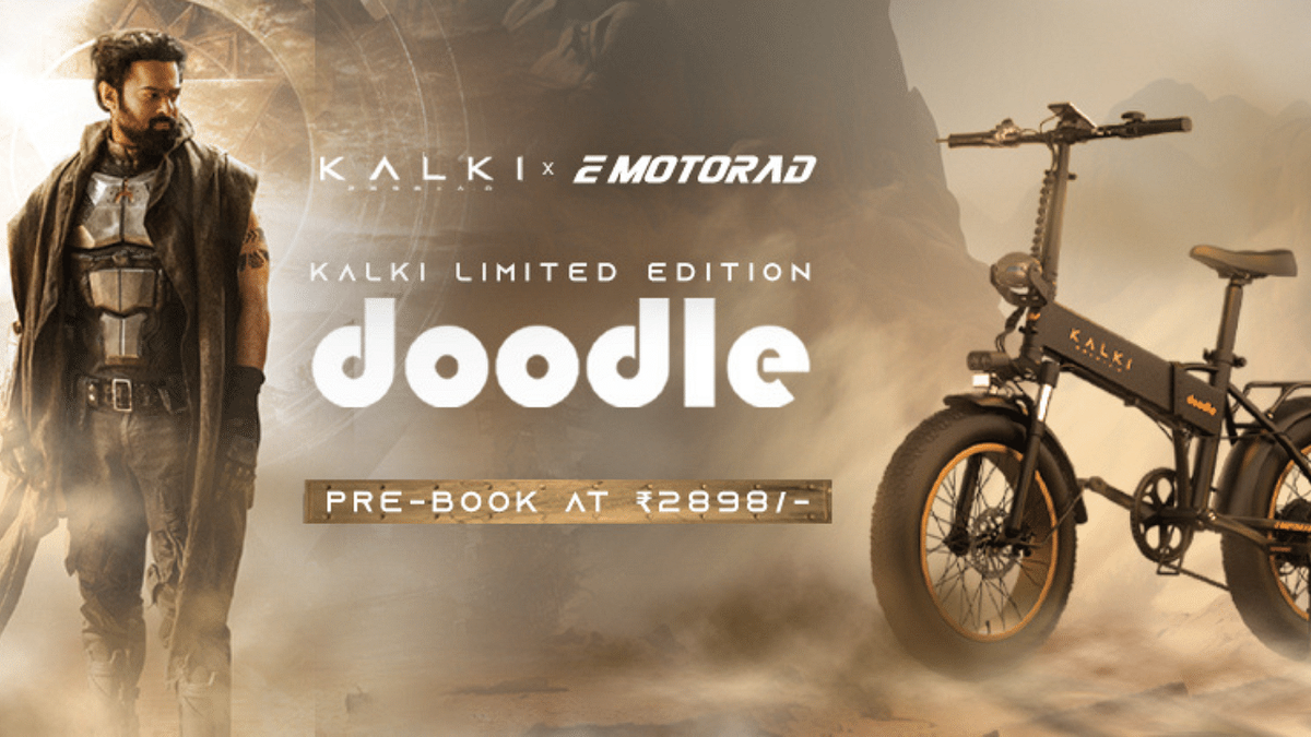 EMotorad announces limited edition e-cycle with Prabhas’ movie Kalki: 2898 AD