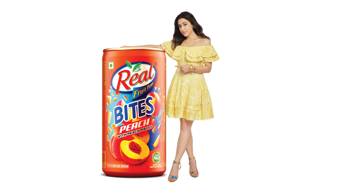 Dabur names Sara Ali Khan as the new face of Réal brand