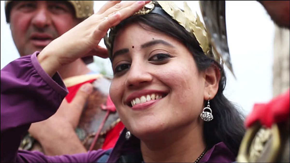 "By end of the shoot, my feet were covered in blisters": Director of ...