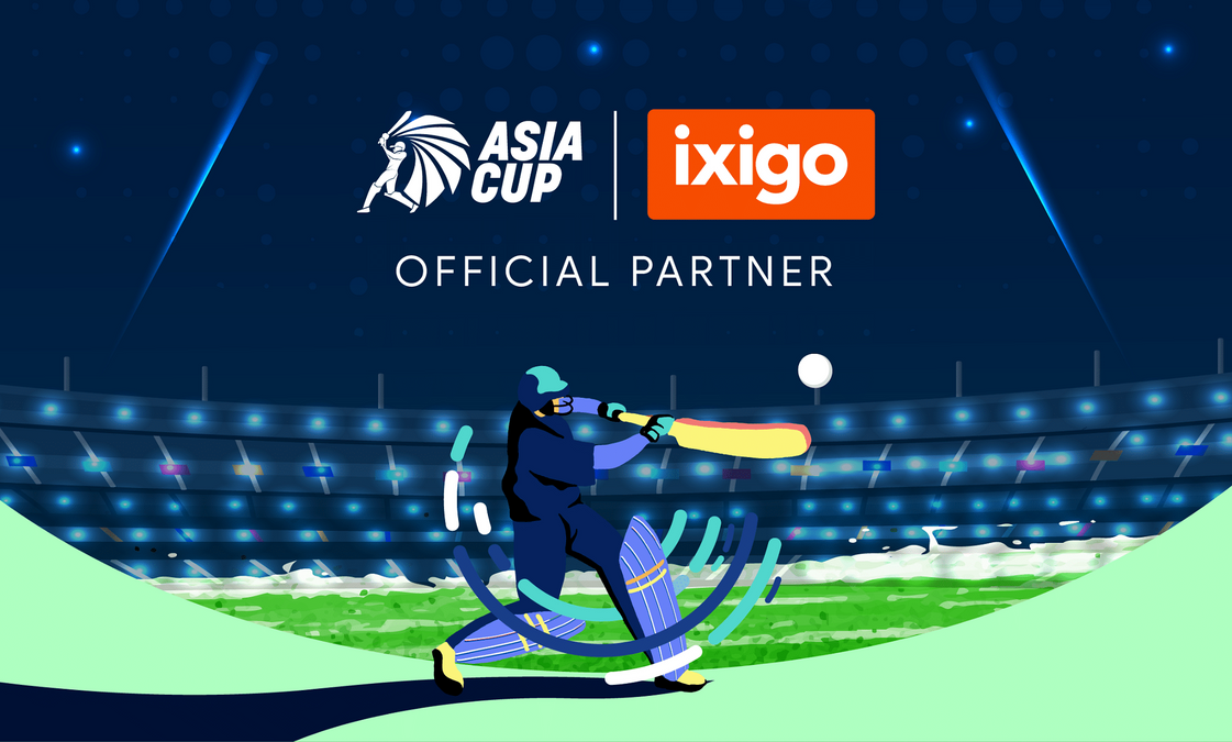 ixigo named official Co-Sponsor of Men’s Asia Cup Cricket 2023
