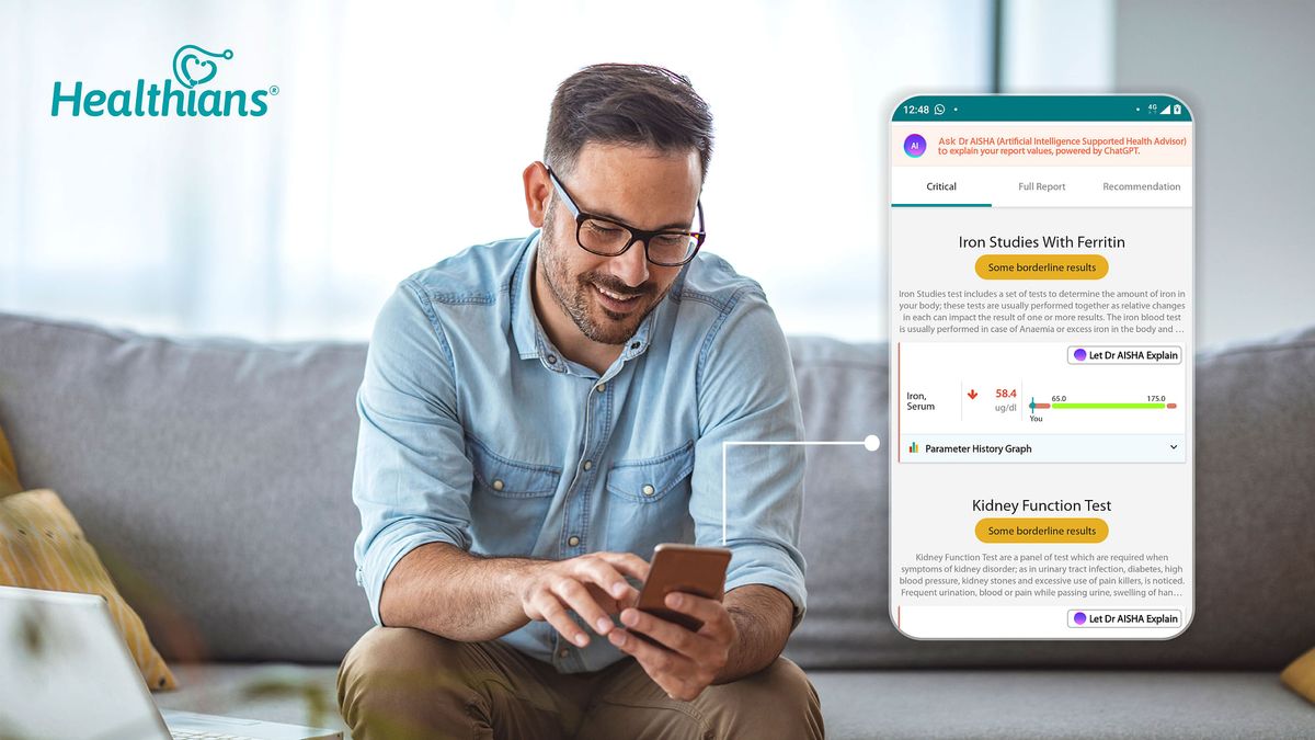 Healthians adds Artificial Intelligence based innovation to its Smart ...