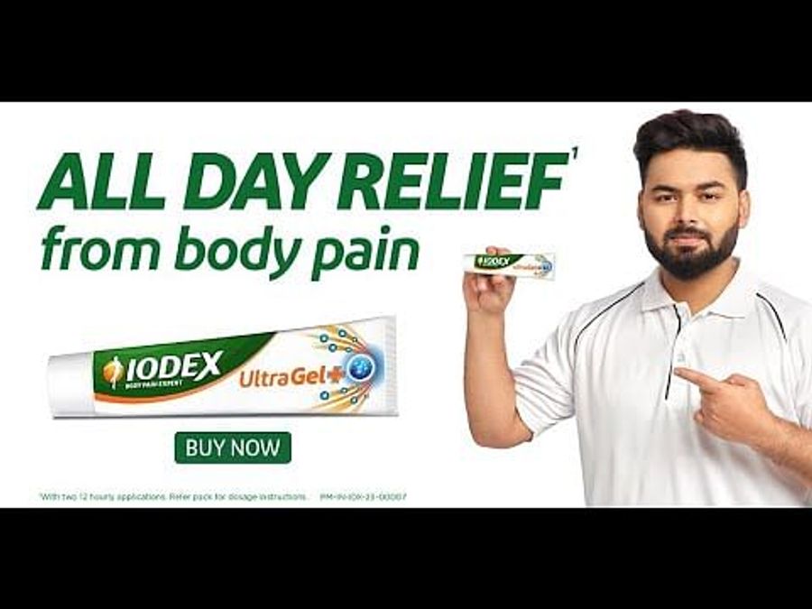 Iodex launches 'UltraGel+' with Rishabh Pant as brand ambassador