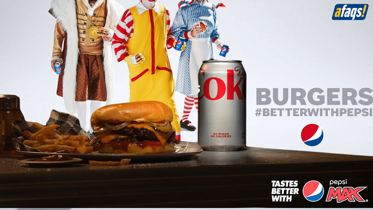 Is Pepsi’s cheeky jab at Coca-Cola a message for Burger King, Subway, and other fast-food giants?