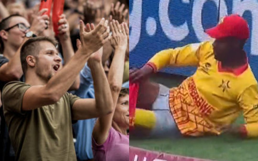 Watch: Zimbabwe Player Loses His Pants While Fielding During The Clash ...