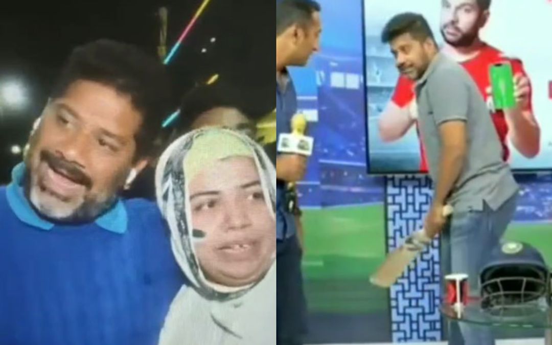 ‘Aap voi front vale ho na’- Fans mock journalist in a live coverage ...