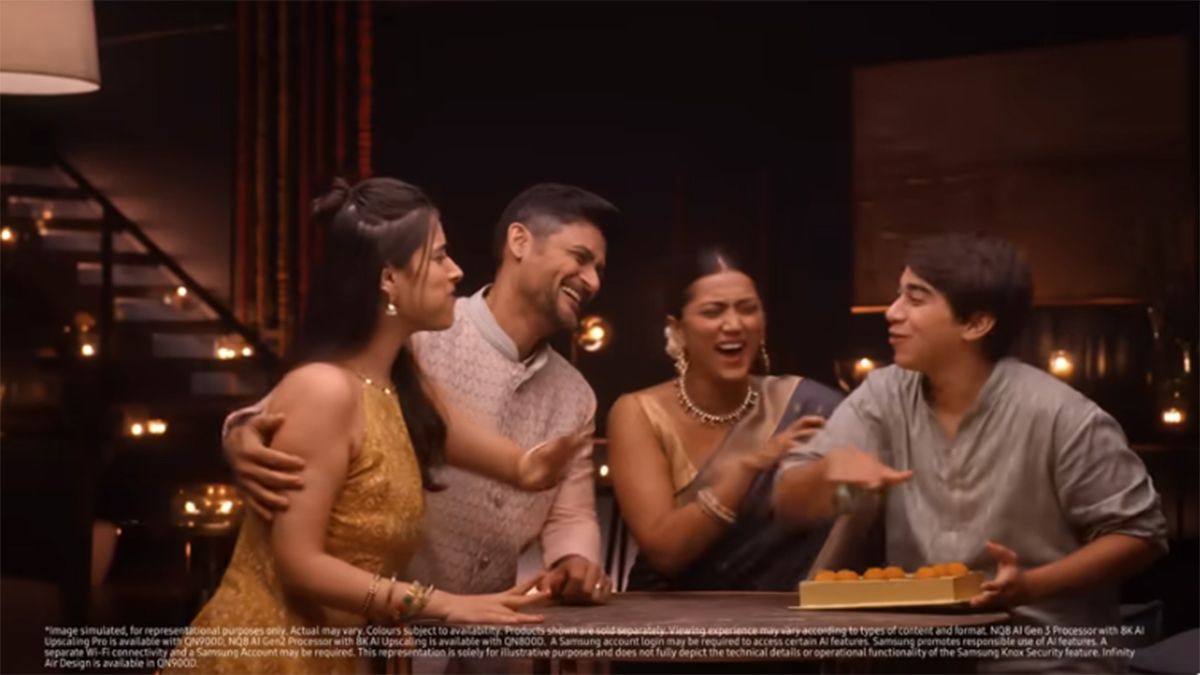 Samsung’s latest AI TV campaign combines nostalgia and modern ...