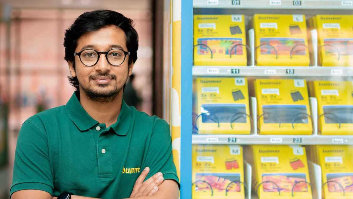 D2C brand Bummer launches innerwear vending machine