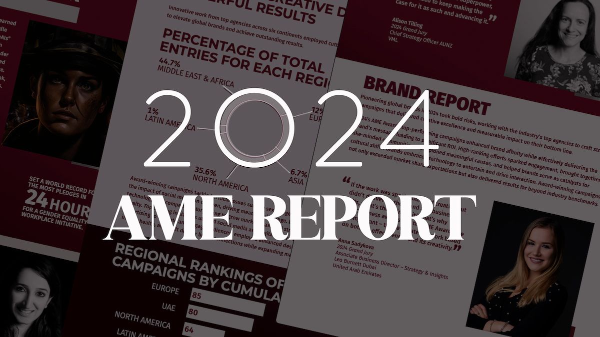 New York Festivals AME Awards launches 2024 AME report