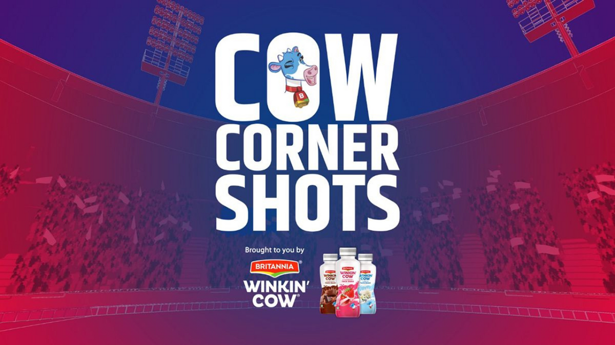 Britannia Winkin' Cow and Schbang bring 'Cow Corner Shots' at IPL alive