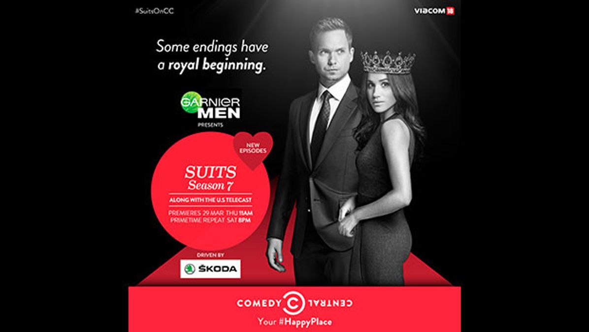 Comedy Central presents seventh season of Suits