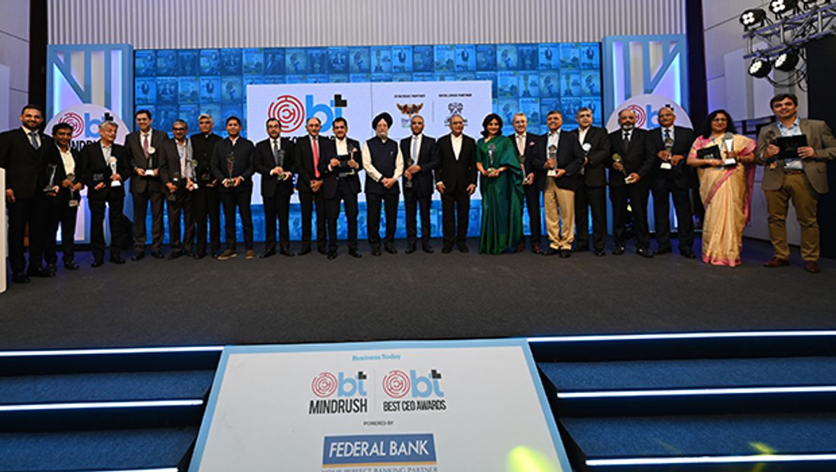 Business Today MindRush and Best CEO Awards honours CEOs, Impact ...