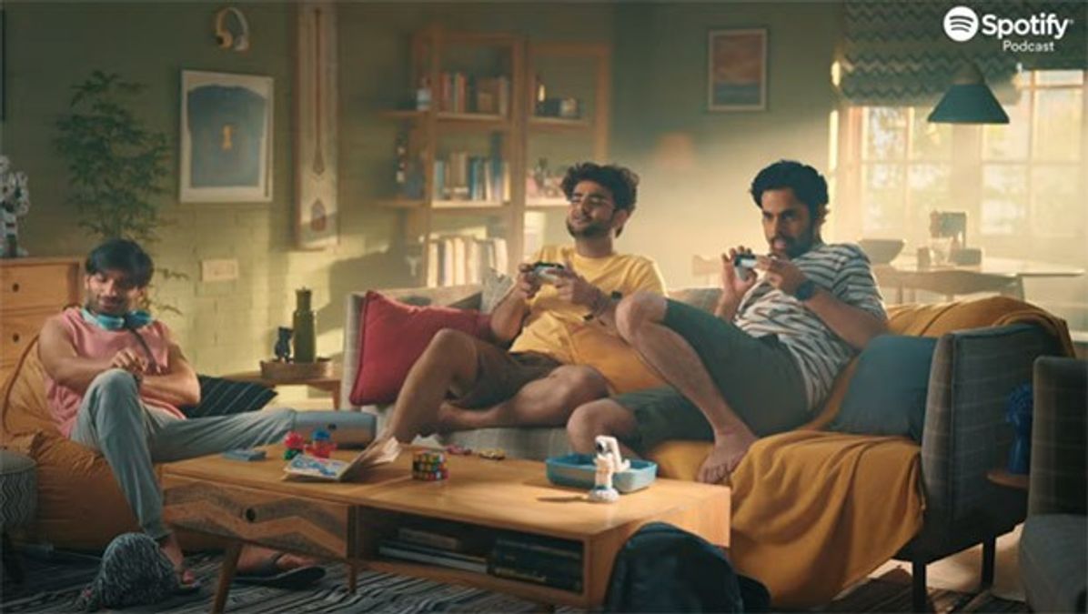 Spotify's new campaign promotes its podcast offerings