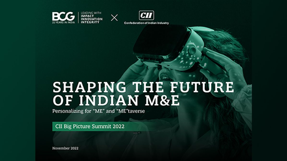 Indian M&E industry grew by $6 billion between 2020-22; two third ...