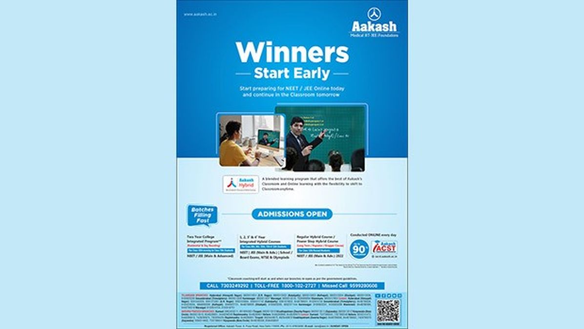 Aakash Educational Services launches national-level print campaign for ...