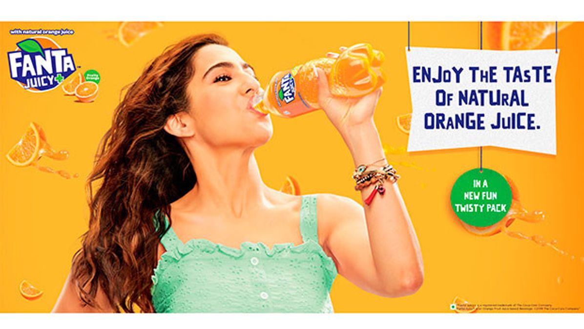 Coca-Cola India introduces Fanta Juicy+, chooses Sara Ali Khan as new ...
