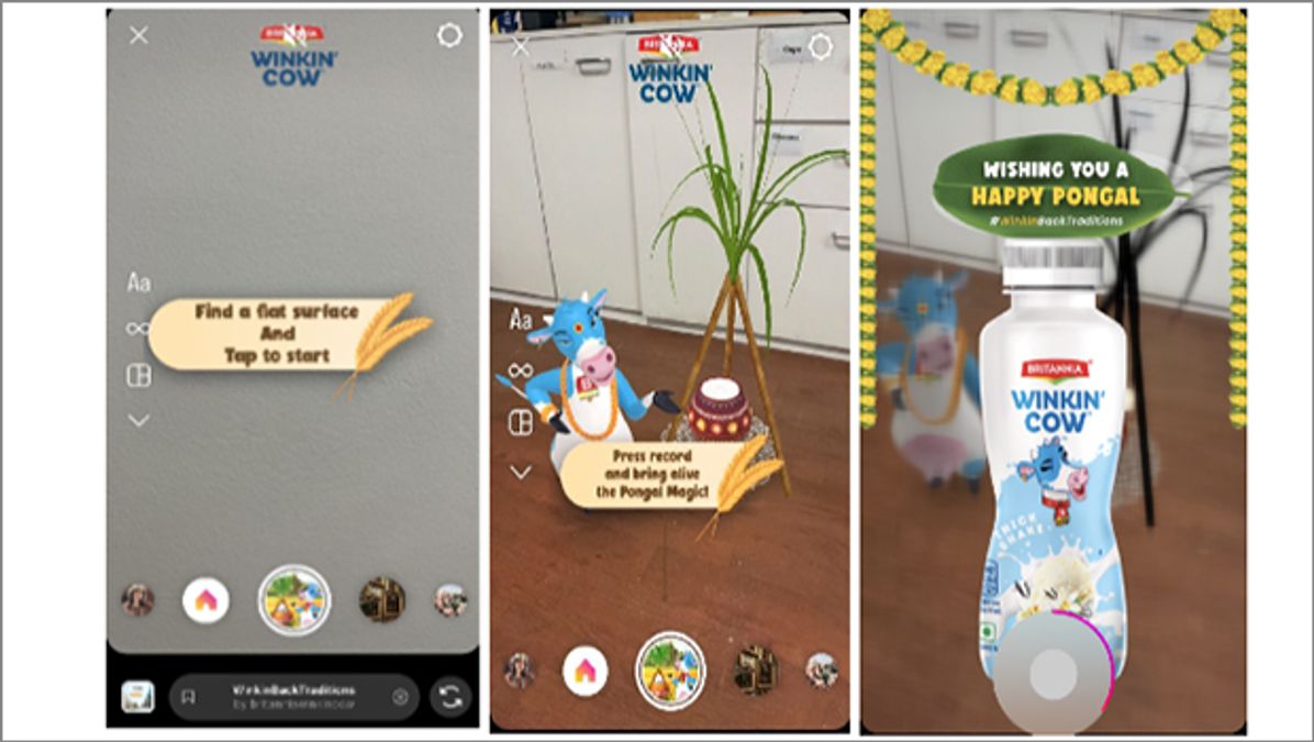 Britannia Winkin' Cow blends tradition and tech in # ...