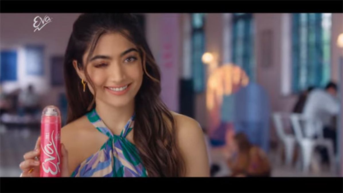 Eva's brand film features its new brand ambassador Rashmika Mandanna
