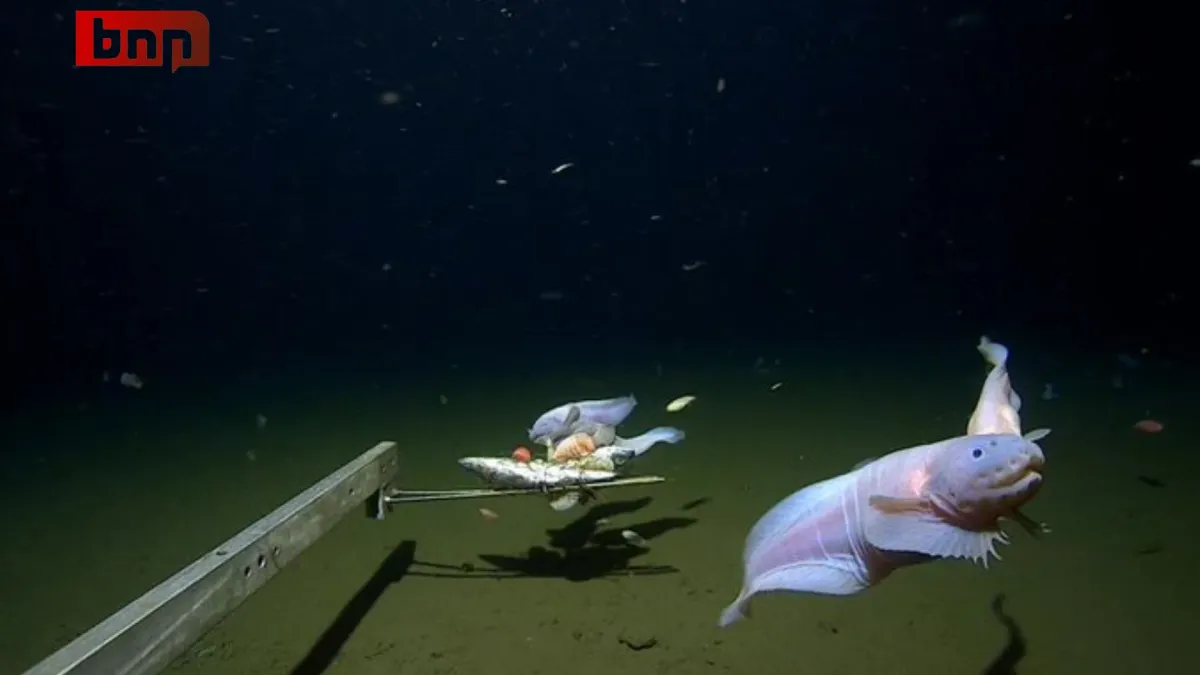 Scientists Capture and Film Deepest-Ever Fish off Japan's Coast Scientists Capture and Film Deepest-Ever Fish off Japan's Coast