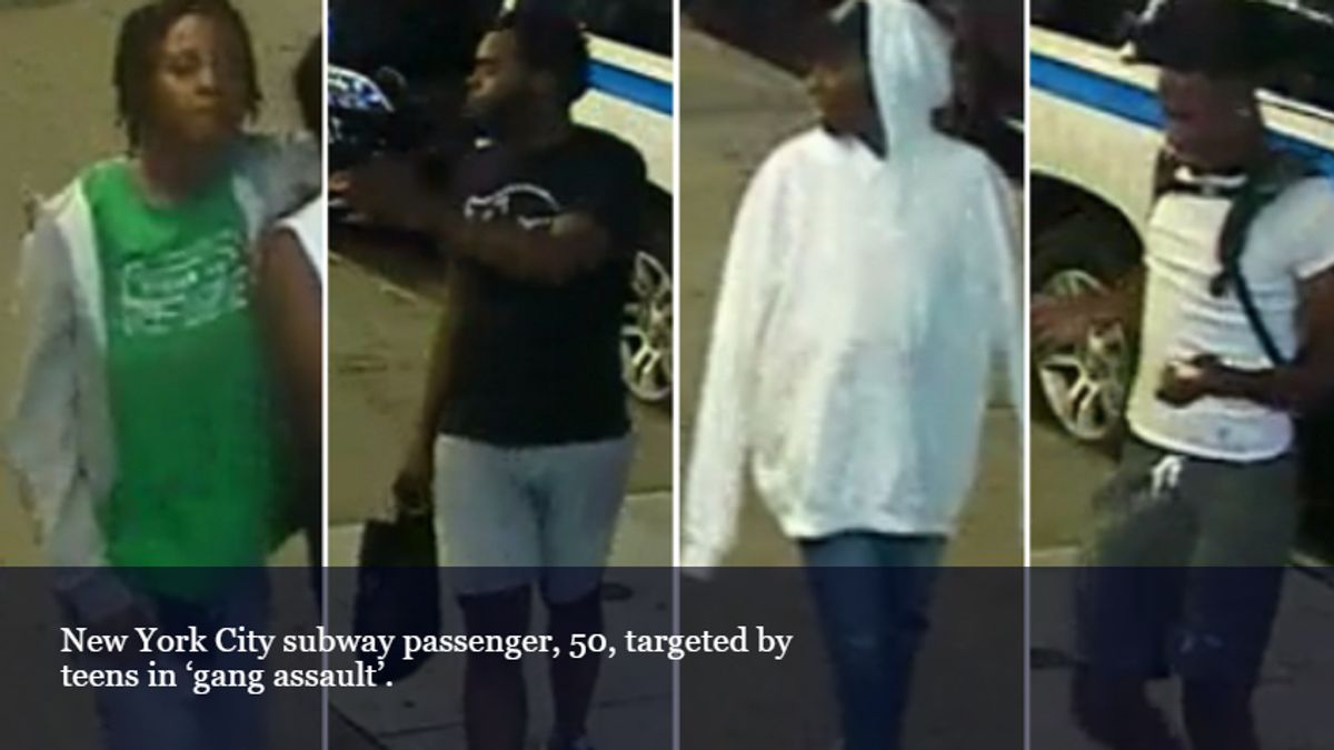 New York City Subway Passenger 50 Targeted By Teens In ‘gang Assault