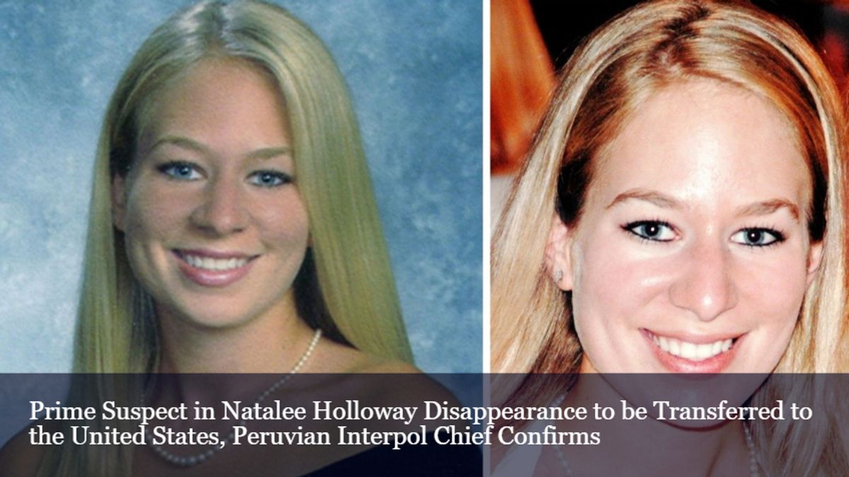 Prime Suspect In Natalee Holloway Disappearance To Be Transferred To