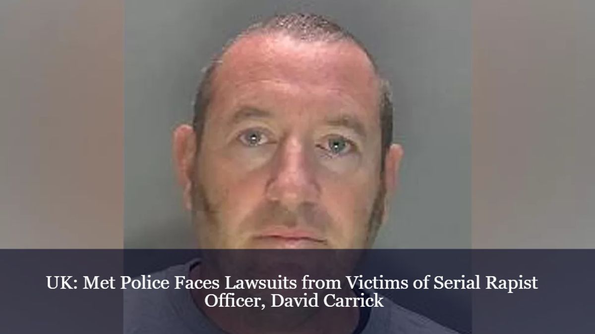 Uk Met Police Faces Lawsuits From Victims Of Serial Rapist Officer
