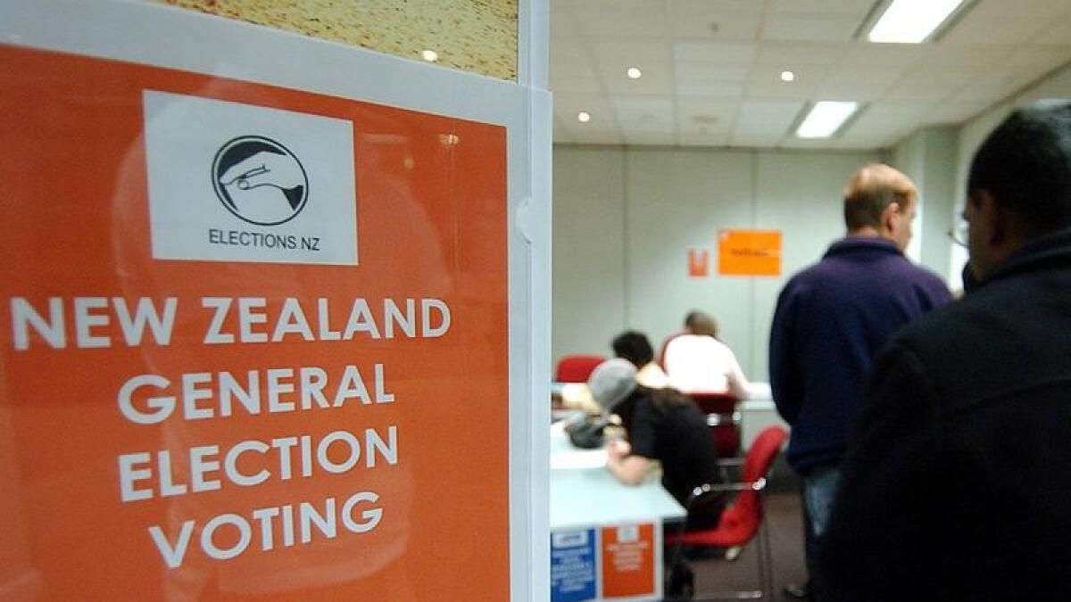 New Zealand Launches In-Person Voting for Upcoming General Election ...