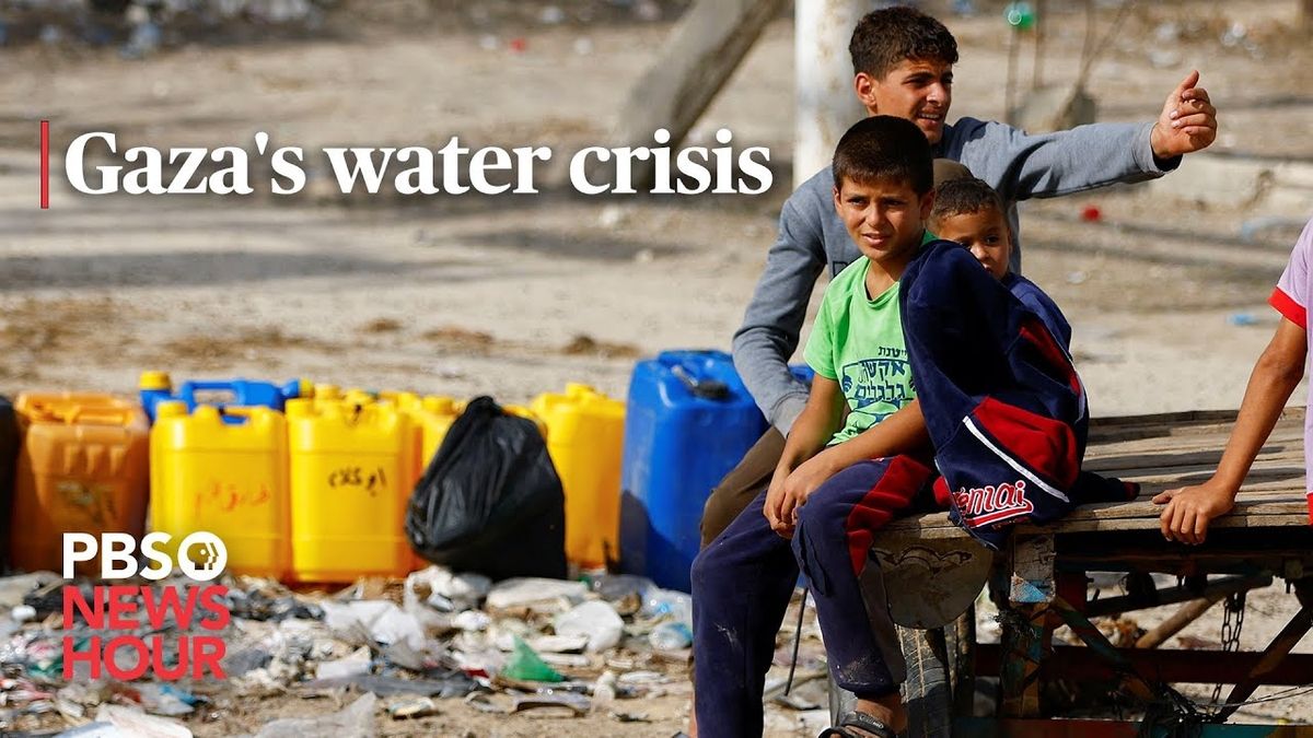 Gaza's Water Crisis: Between Conflict and Thirst for Survival
