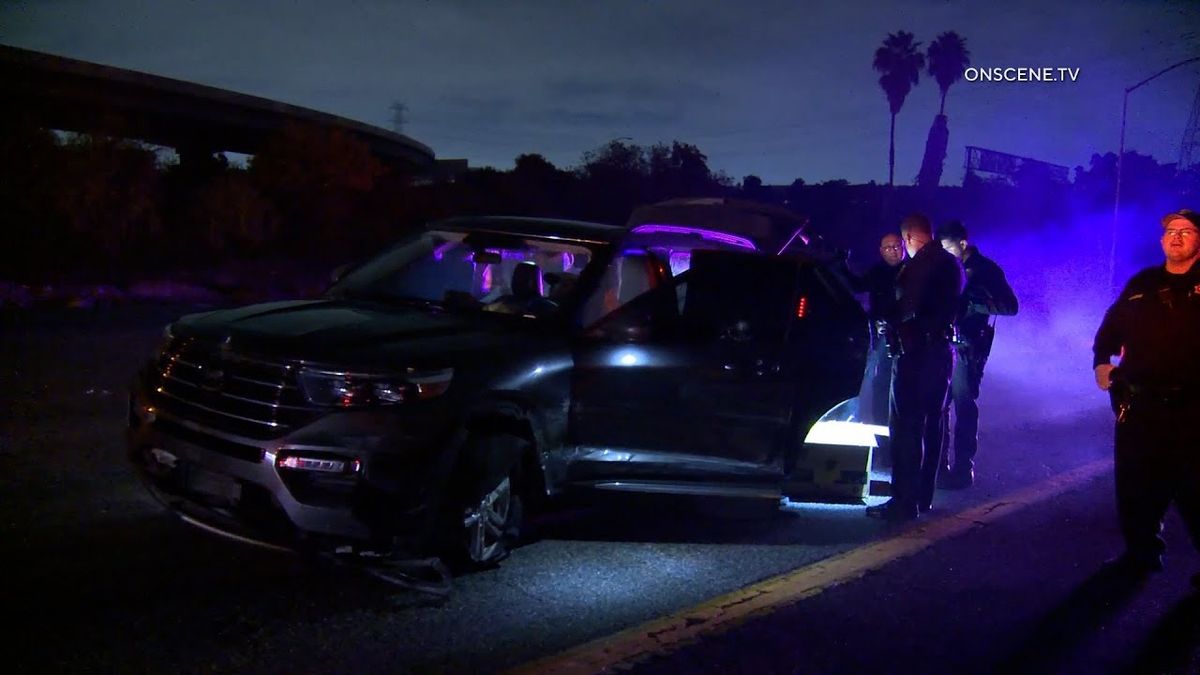 High Speed Chase Ends In Catastrophe Lapd Pursuit Of Stolen Vehicle