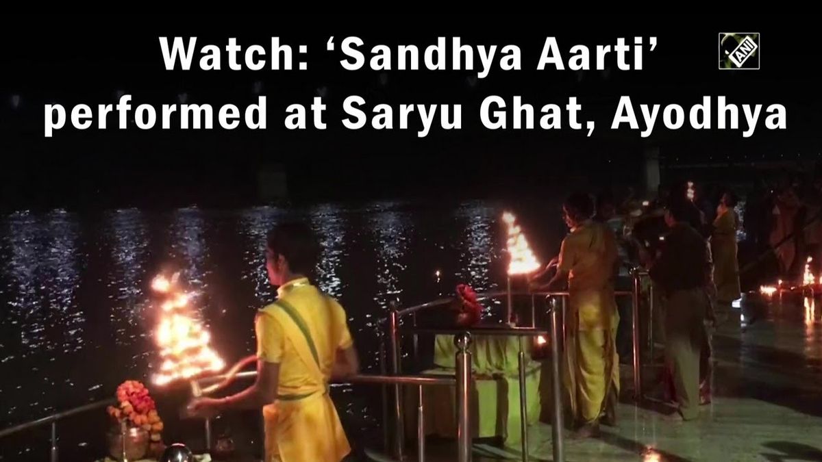 The Sandhya Aarti at Saryu Ghat: An Embodiment of Ayodhya's Cultural ...