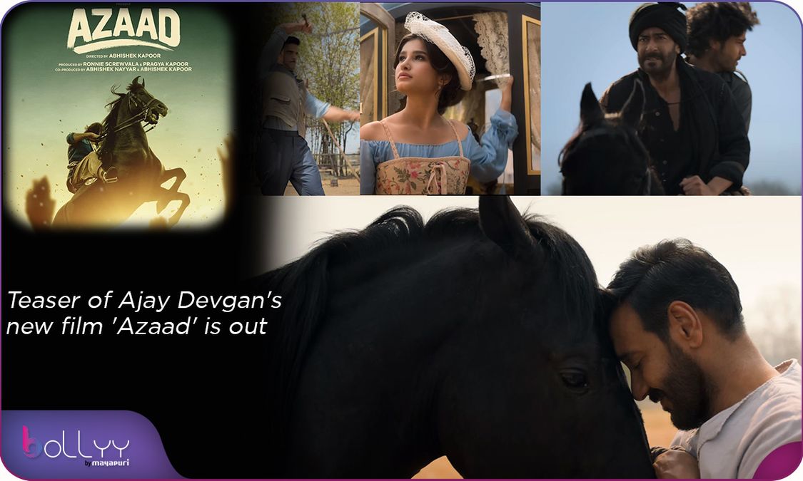 Teaser of Ajay Devgan's new film 'Azaad' is out