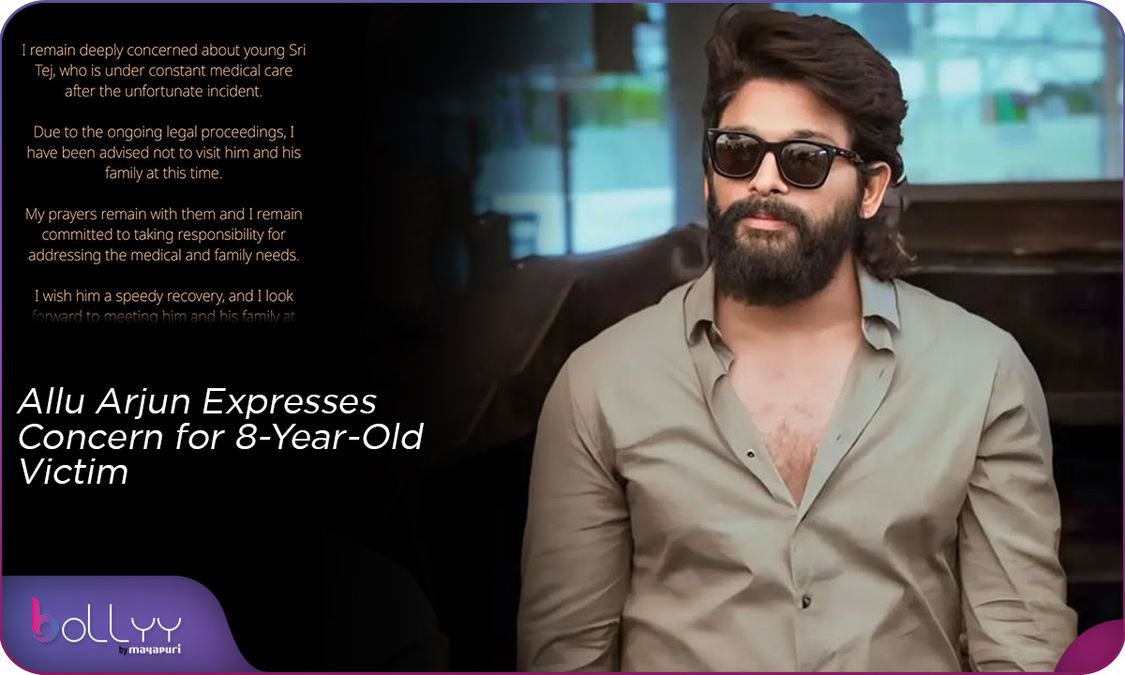 Allu Arjun Expresses Concern for 8-Year-Old Victim