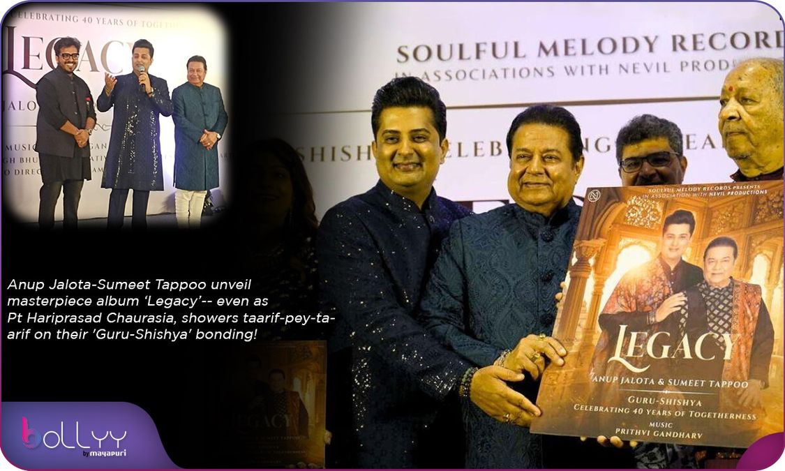 Anup Jalota-Sumeet Tappoo unveil masterpiece album ‘Legacy’-- even as ...