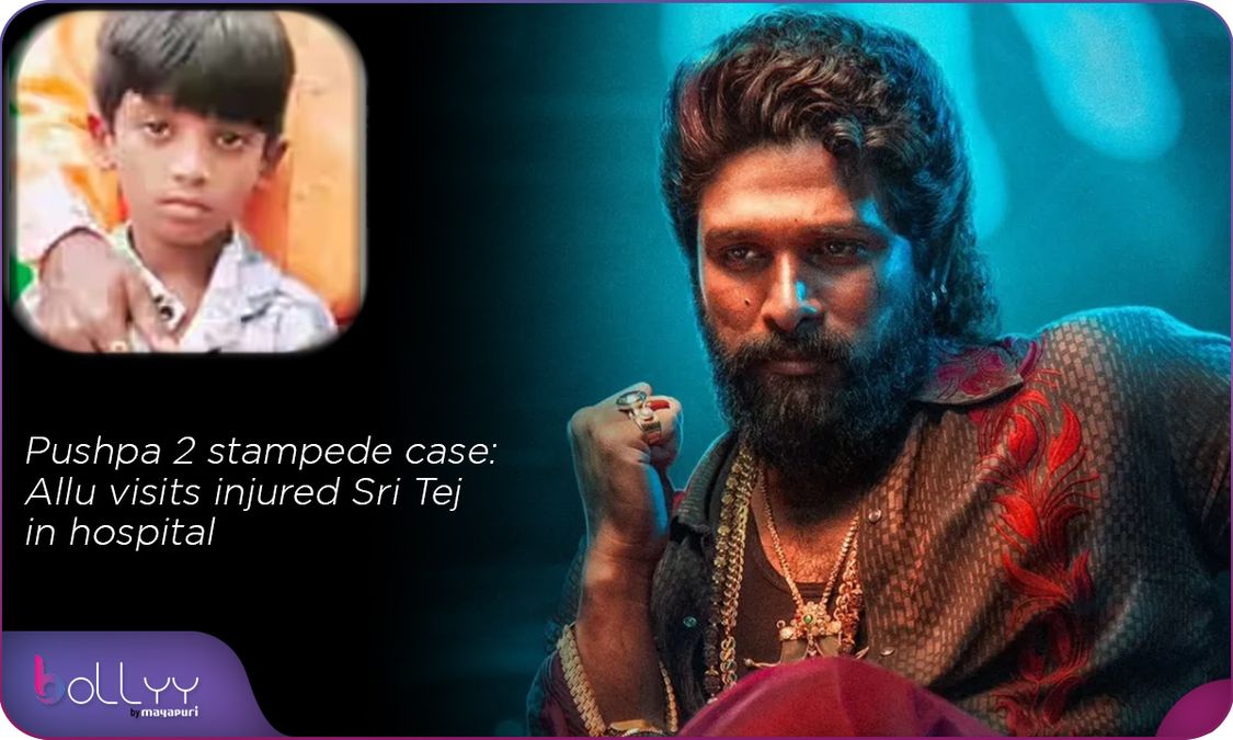 Pushpa 2 stampede case: Allu visits injured Sri Tej in hospital