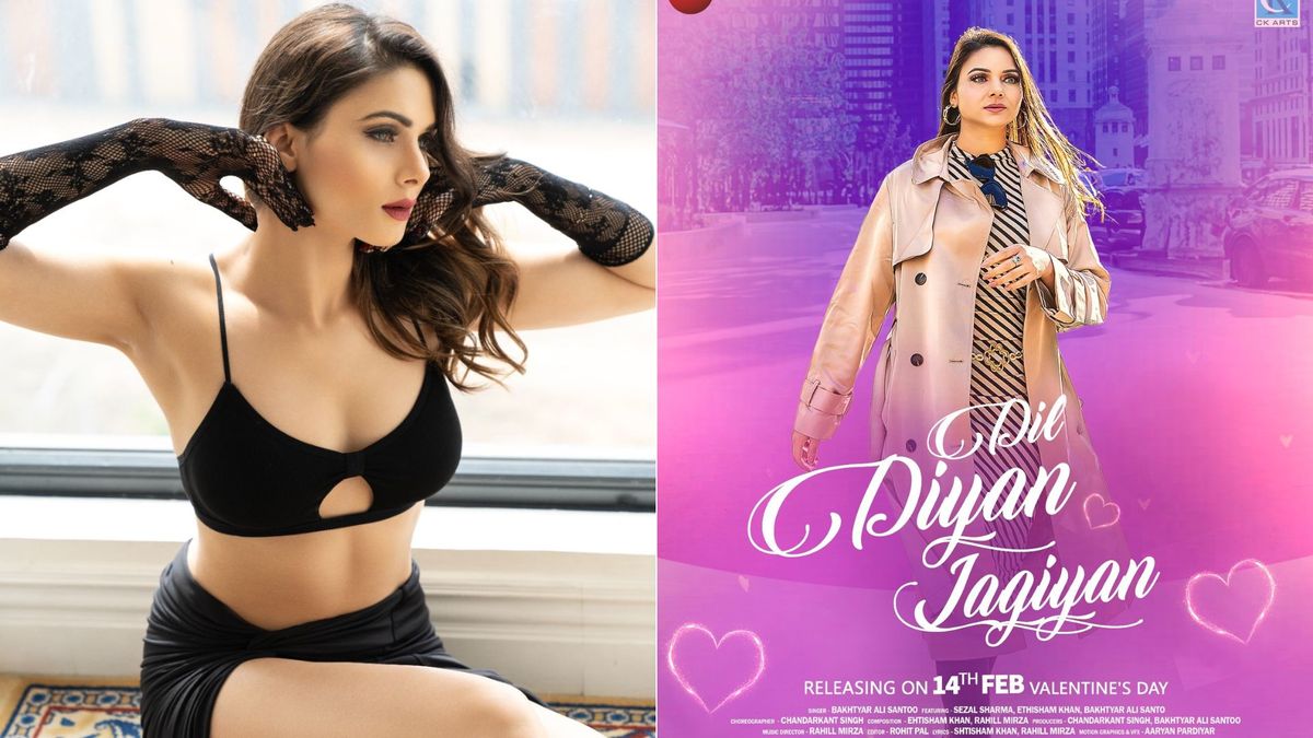 Sejal Sharma Shines in "Dil Diya Jangiya" Music Video, Alongside Pakistani Singer Bakhtyar Ali ...