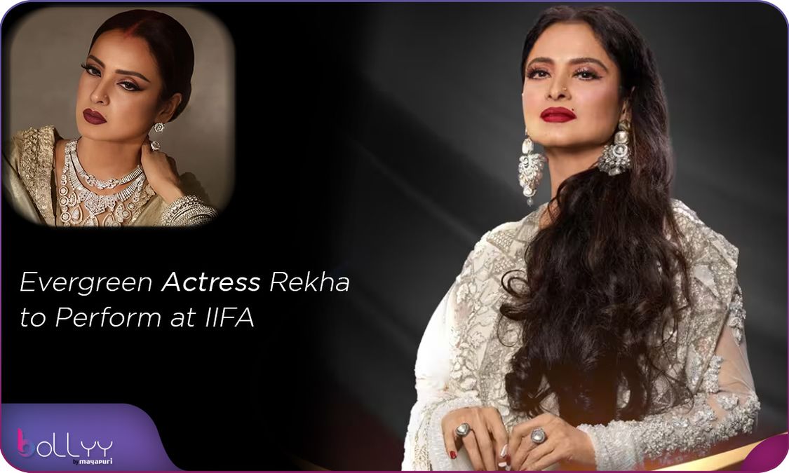 Evergreen Actress Rekha to Perform at IIFA