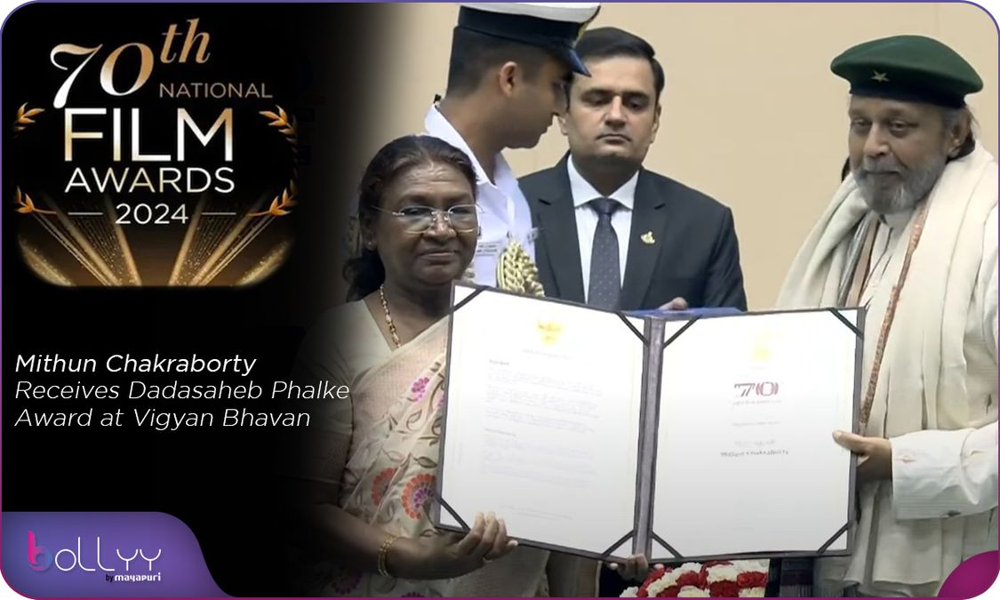 Mithun Chakraborty Receives Dadasaheb Phalke Award at Vigyan Bhavan