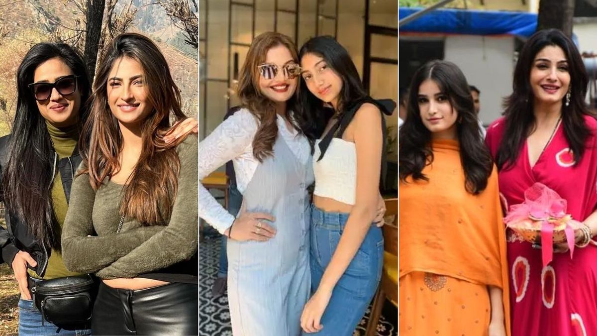 Star Daughters Rasha, Vidhika, and Palak Shine in Bollywood Spotlight