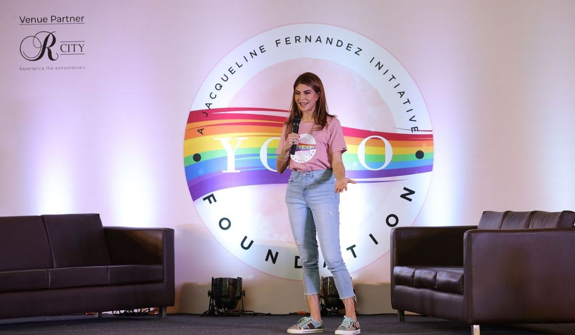 Pride Yoga Day Celebration at R CITY Mall in association with Bollywood actor Jacqueline ...