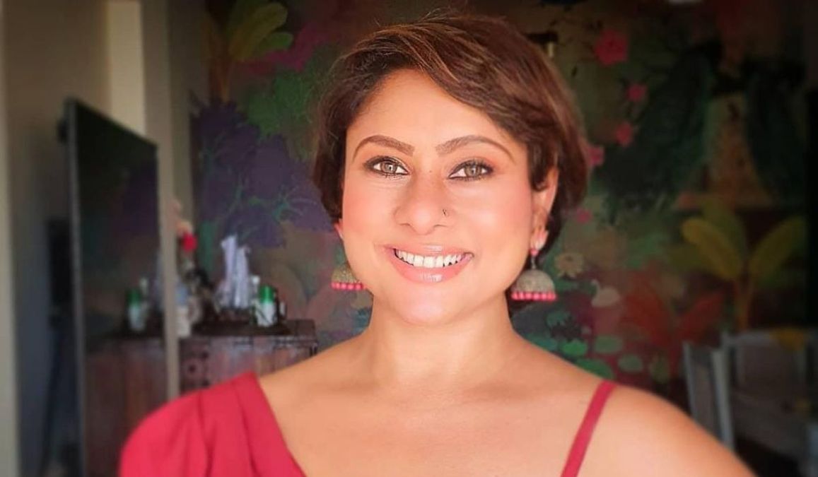 Actress Sai Deodhar plays the role of Pallavi in Nishabd