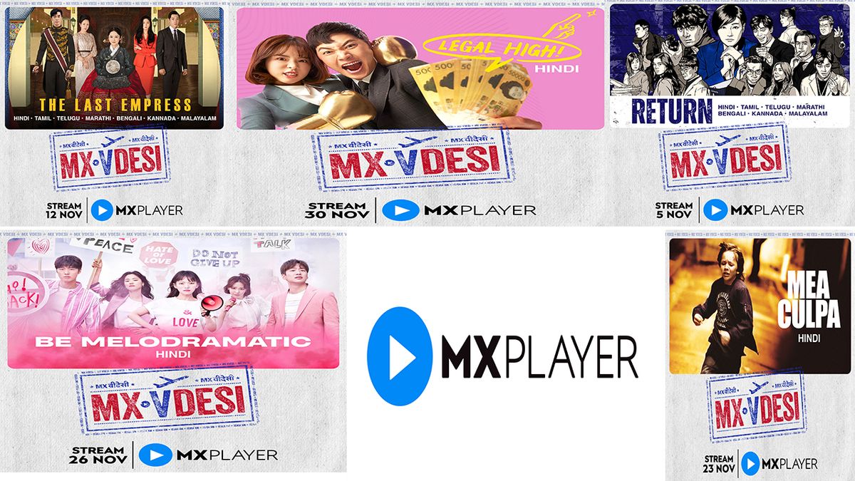 Make your November binge-worthy with Vdesi Shows on MX Player