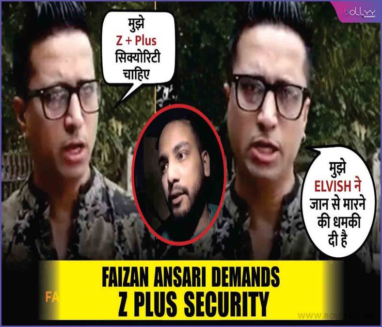Faizan Ansari filed a case against Elvish Yadav and Manisha Rani, he asked for Z+ security from ...